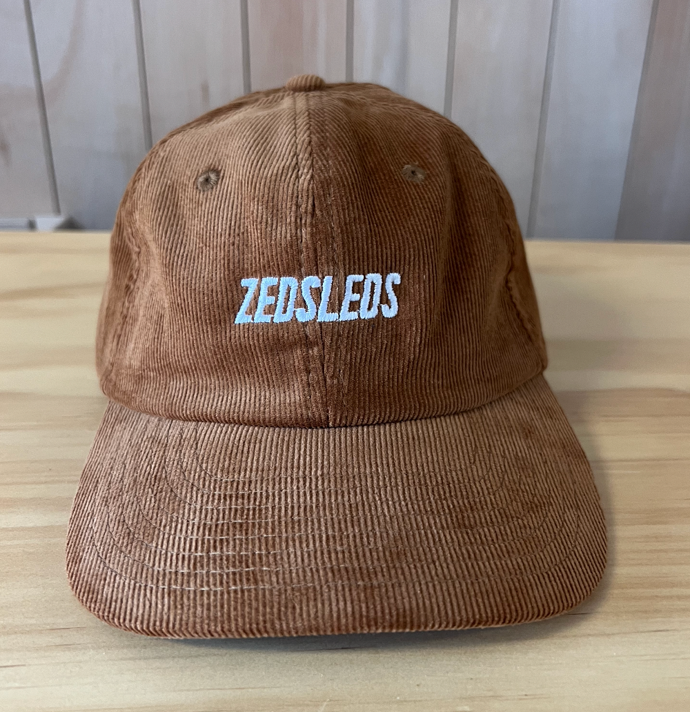 Zedsleds Camel Cord Cap – The House of Glass